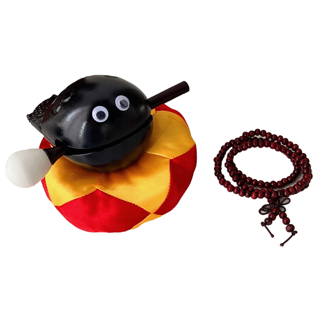 Tik Tok Hot Wooden Fish Fidget Toy Temple Block Set Plastic Meditation ...