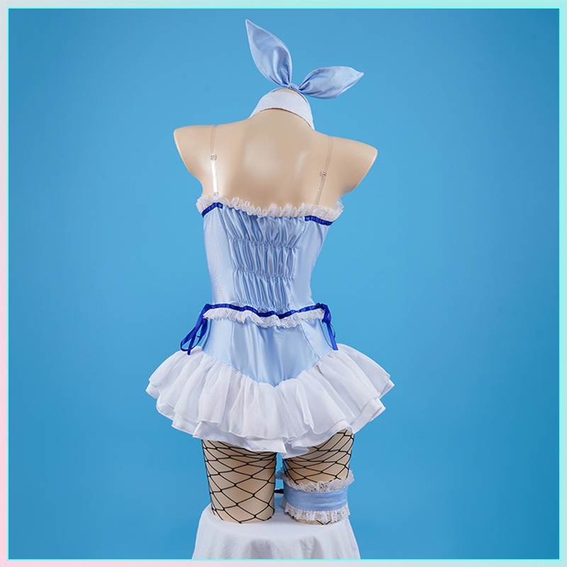 Anime My Dress-Up Darling Kitagawa Marin Cosplay Costume Blue Bunny ...