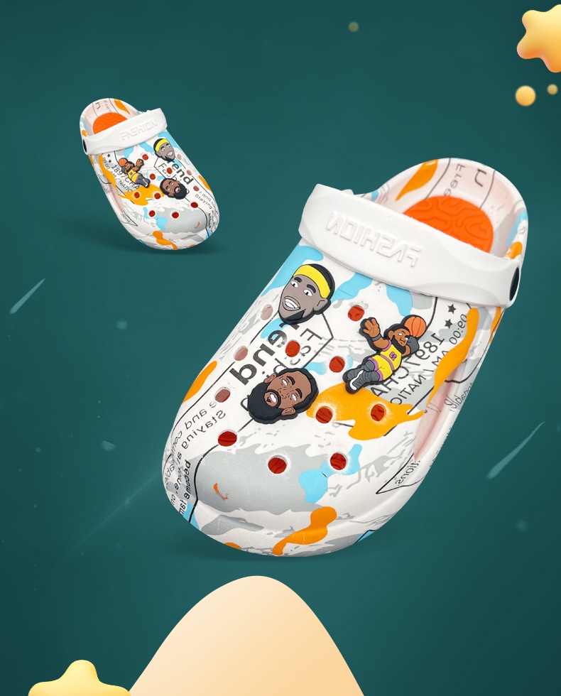 Crocs Jibbitz NBA Professional Star Basketball DIY Shoes Charm Button ...