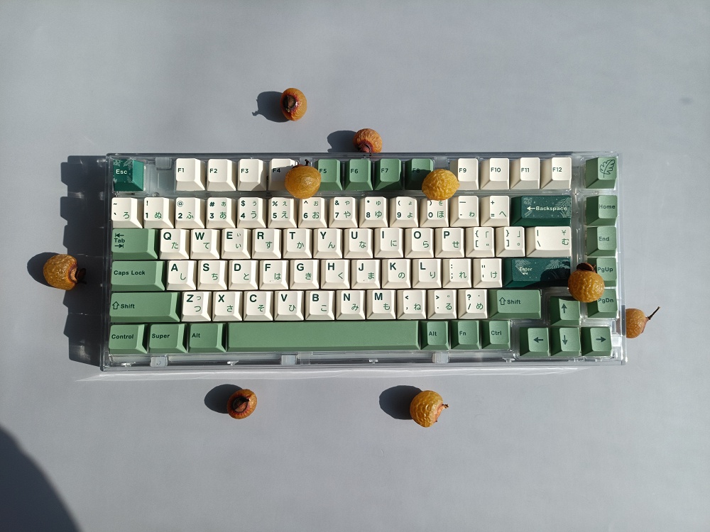 128 Keys GMK Botanical PBT Keycap Cherry Profile DYE-SUB Japanese ...