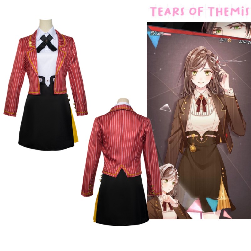 Game Tears Of Themis Heroine Rose Cosplay Costume Lawyeress Working ...