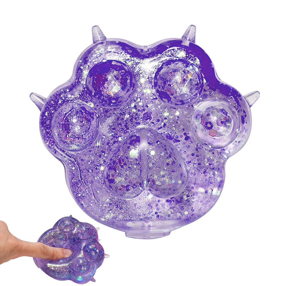 Cat Paw Sensory Vent Toy Relief Cat Paw Vent Stretchy Squeeze Toy ...