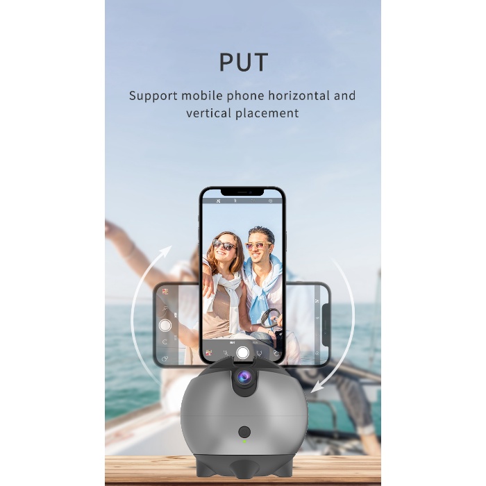 AI Gesture Recognition Dual Axis Follow-up Automatic Face Tracking ...