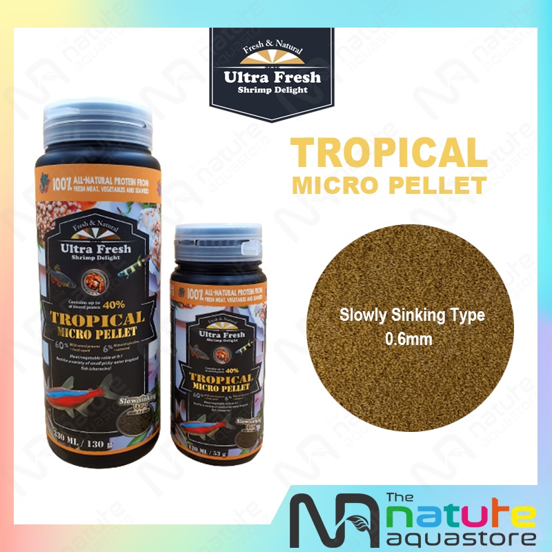 Azoo Ultra Fresh Tropical Micro Pellet 53g / 130g | Shopee Philippines