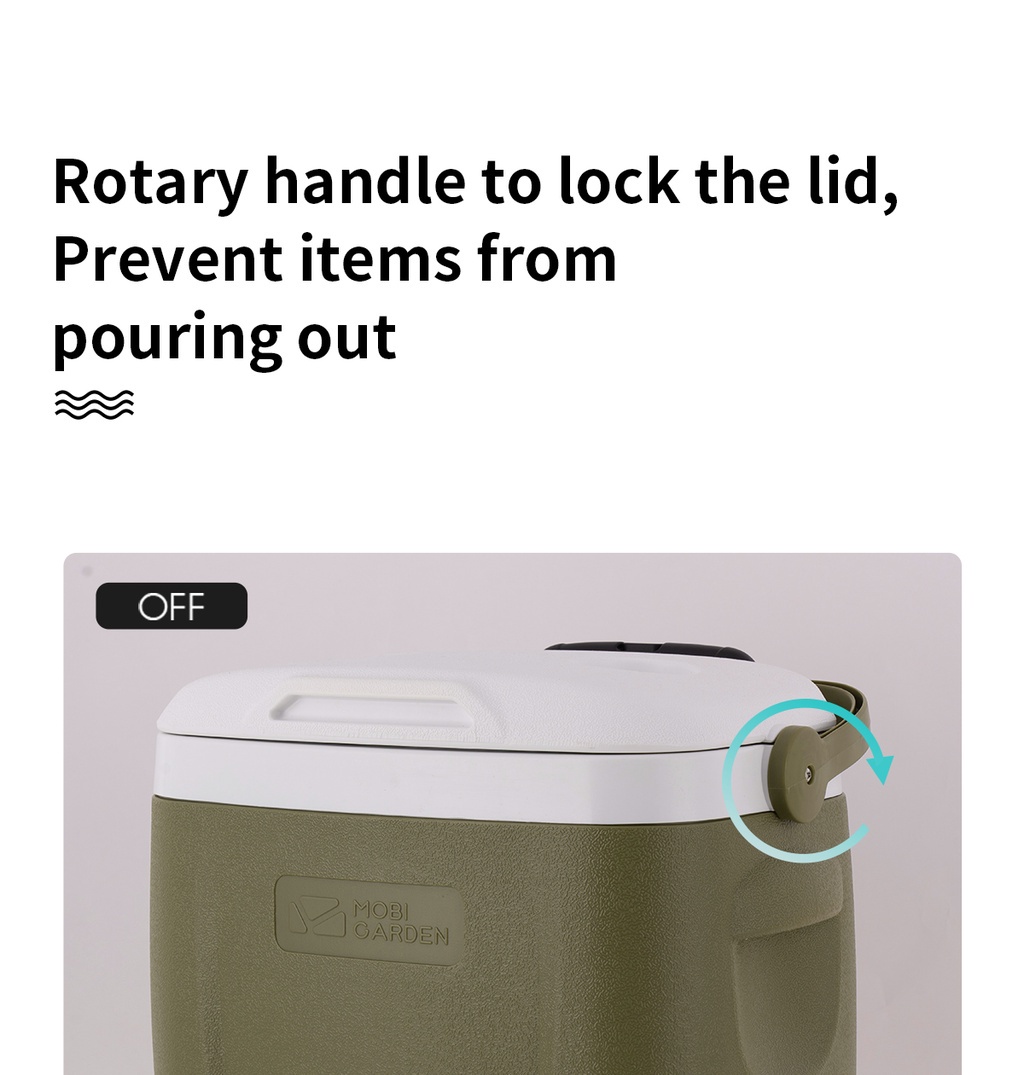 MOBI GARDEN Camping Cooler Box Ice Box Food&Drink Portable Outdoor ...