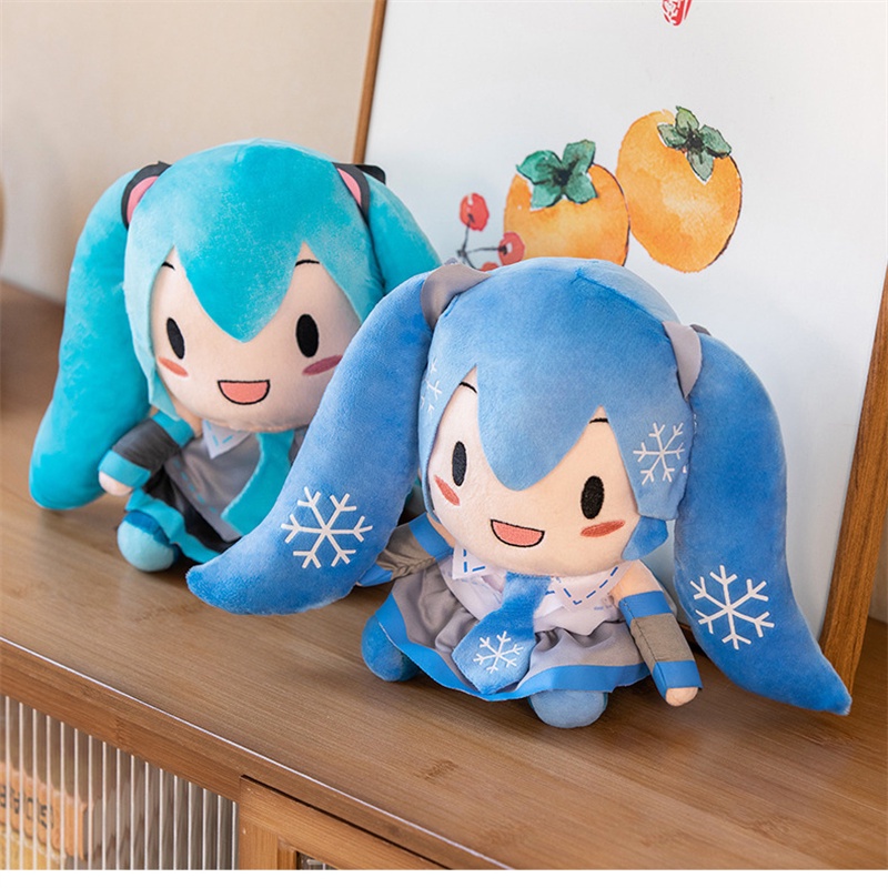 25cm/40cm Hatsune Miku Plush Doll Japan Anime Toy Cute Plushie Fans ...