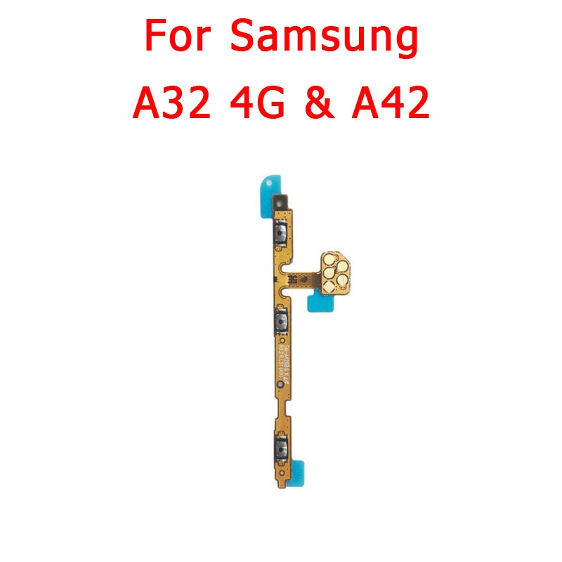 Power On Off Volume Side Button Key Flex Cable For Samsung Galaxy A01 ...