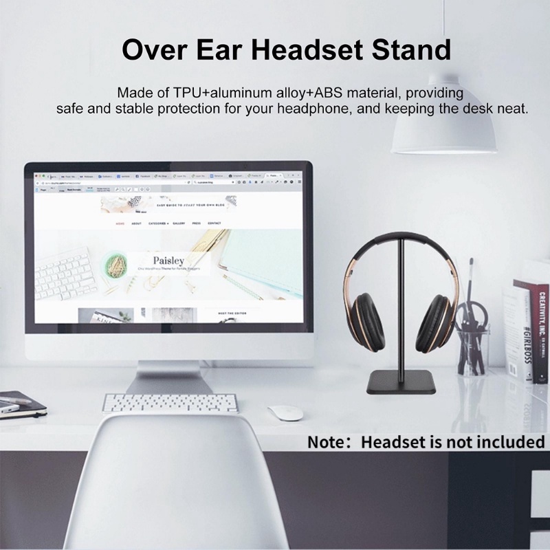 Over Ear Headphone Stand Detachable Headset Stand Holder Gaming ...