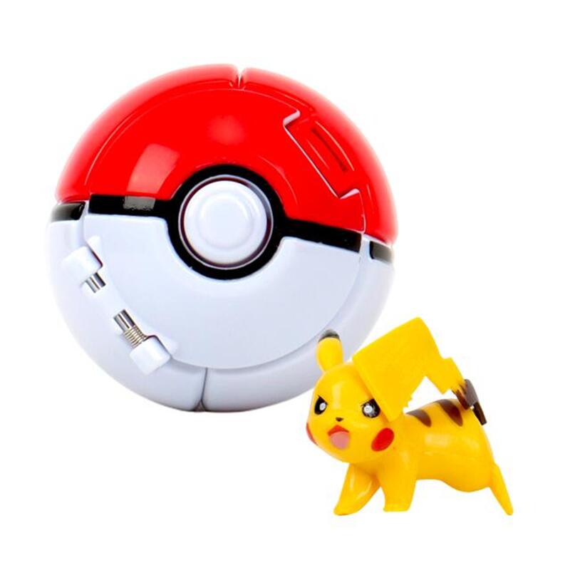 Anime Pokemon Variant Ball Toy Model Pocket Monsters Figure Pikachu ...