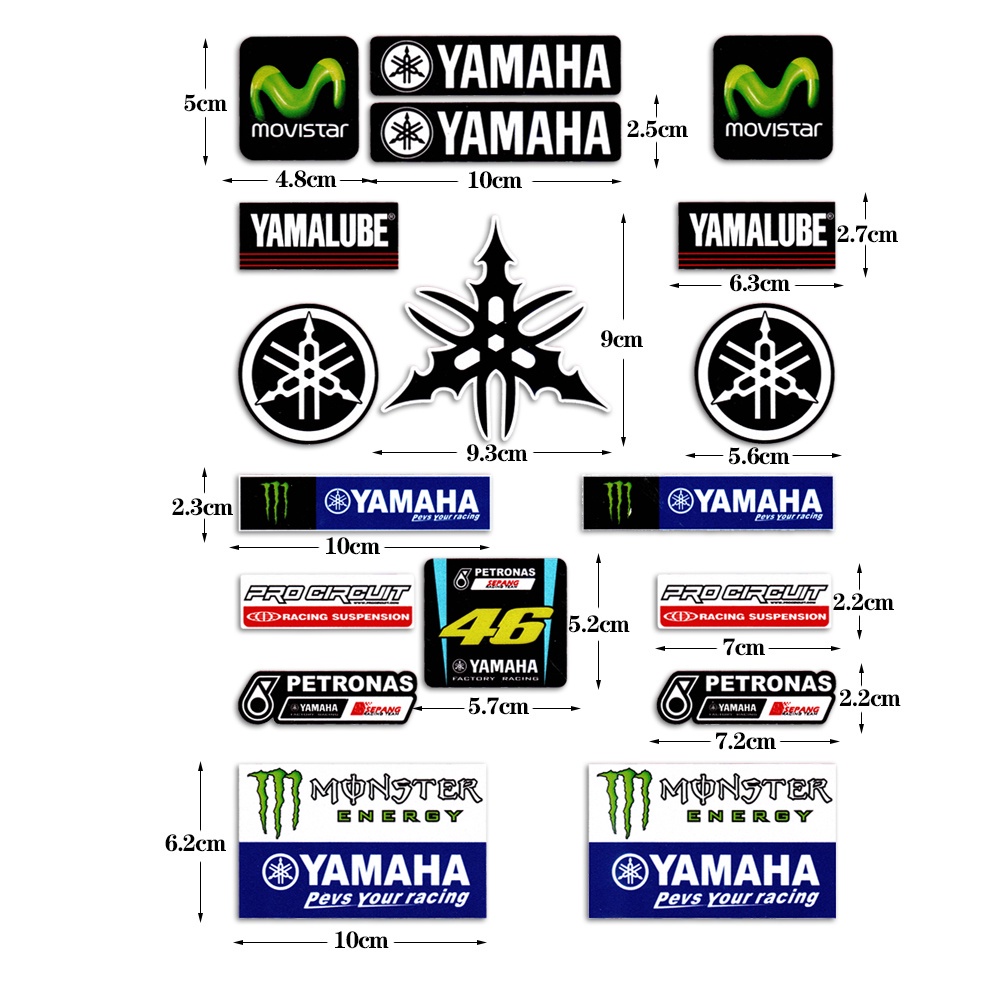For Yamaha MIO SPORTY Aerox Nmax TFX150 SZ Yamaha Mio Sporty Sticker ...