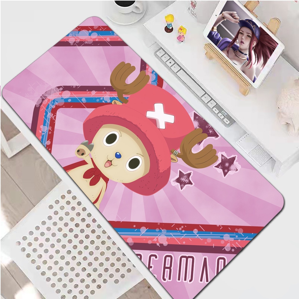 One Piece Japan Anime Luffy Tony Chopper Laptop Computer Mousepad XL ...