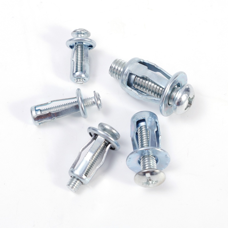 M4 M5 M6 M8 Petal Rivet Lock Nuts with Screw / Iron Skin Metal Screw ...