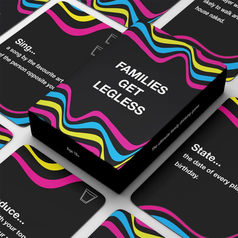 Card Game Drunk Game Families Get Legless - The ultimate family ...
