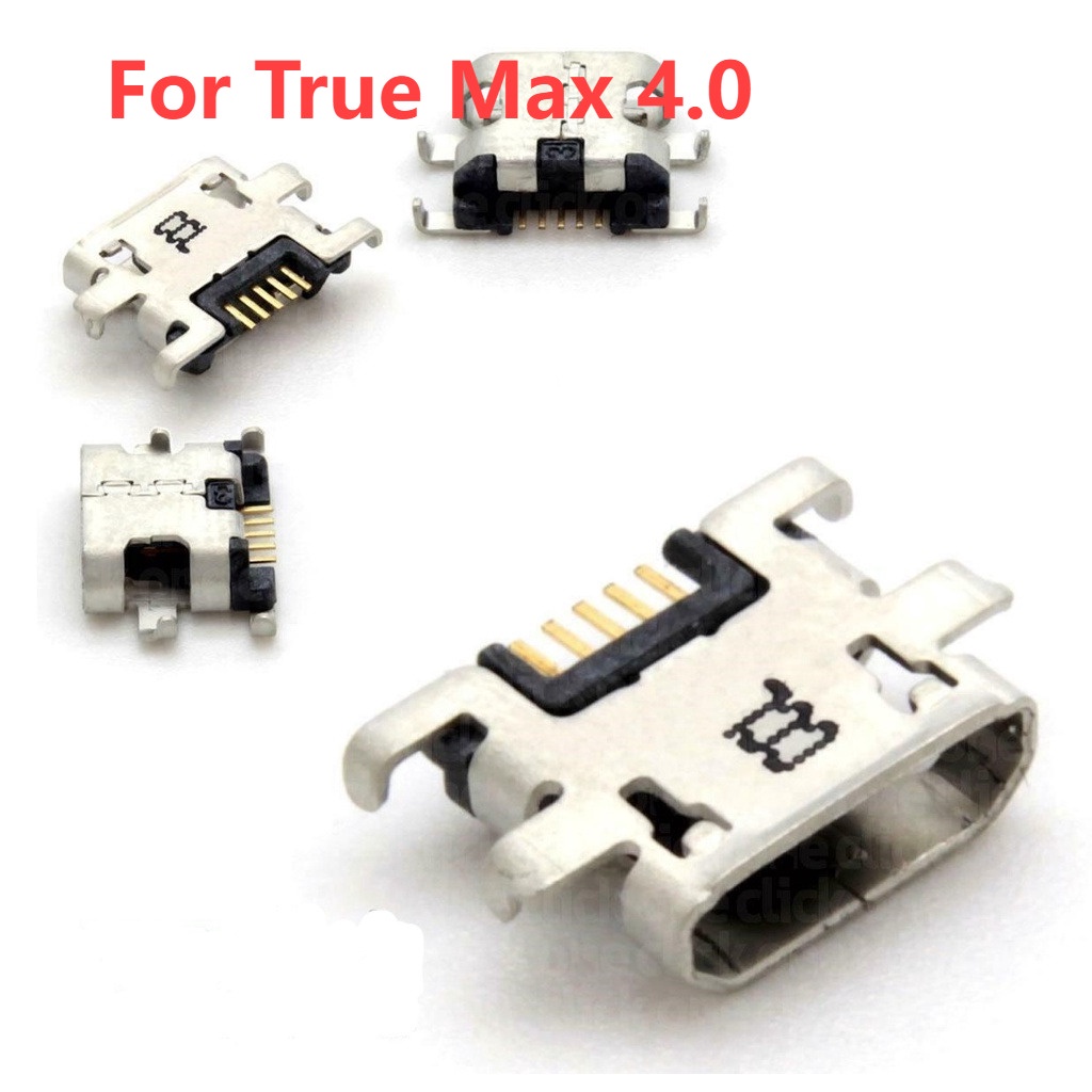 10-50pcs USB Plug In Charging Port Connector For True Max 4.0 Charging ...