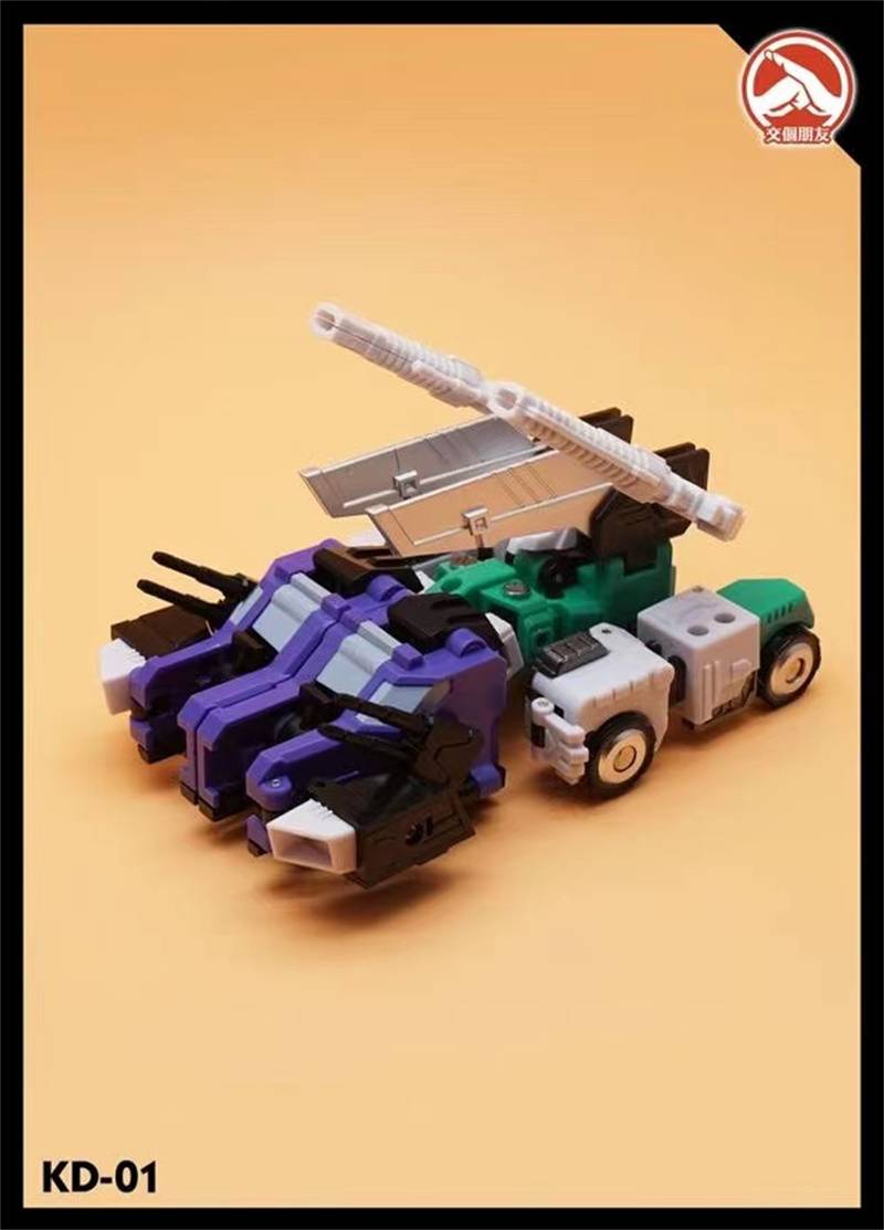 NEW In Stock KD Transformation KD-01 KD-01B Sixshot Ko Mini Warrior ...