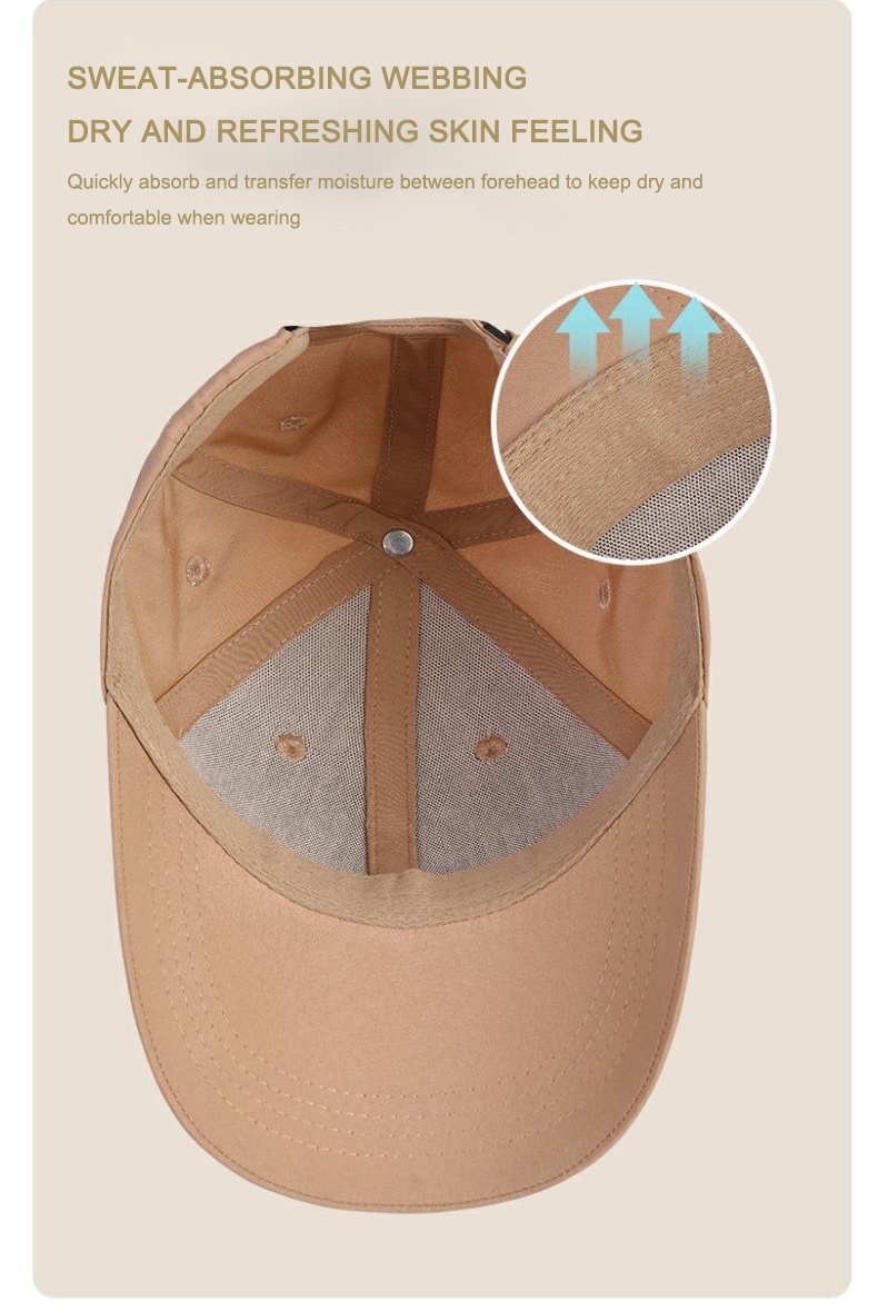 Camel Crown Outdoor Sports Baseball Hats Hoods Covering The Sun for Men ...