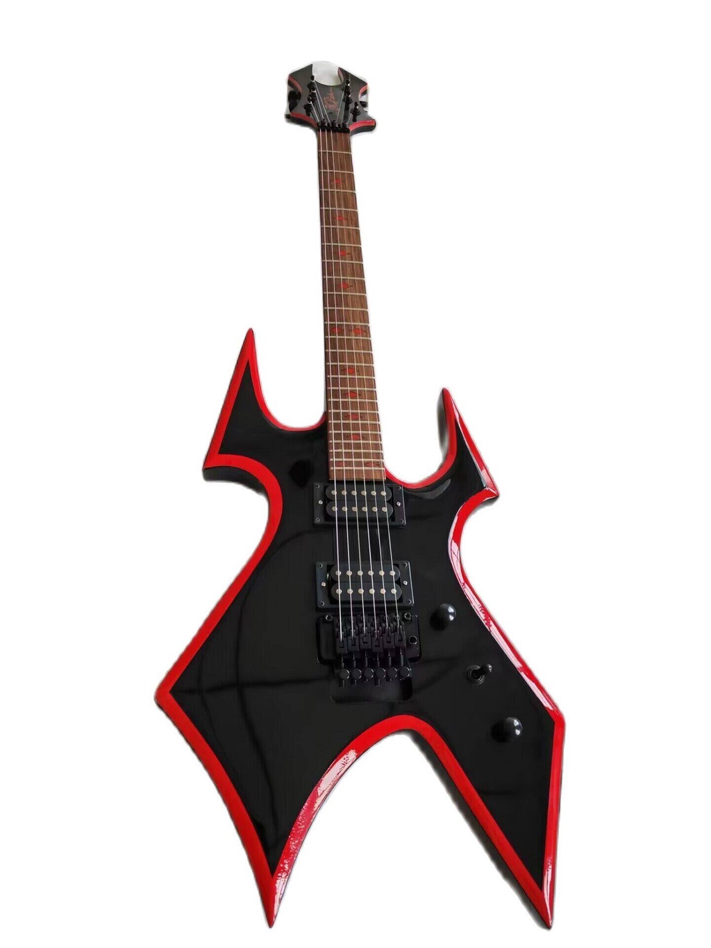 BC RICH MK3 Warbeast/Warlock Red Devil electric GUITAR new Black bevel ...