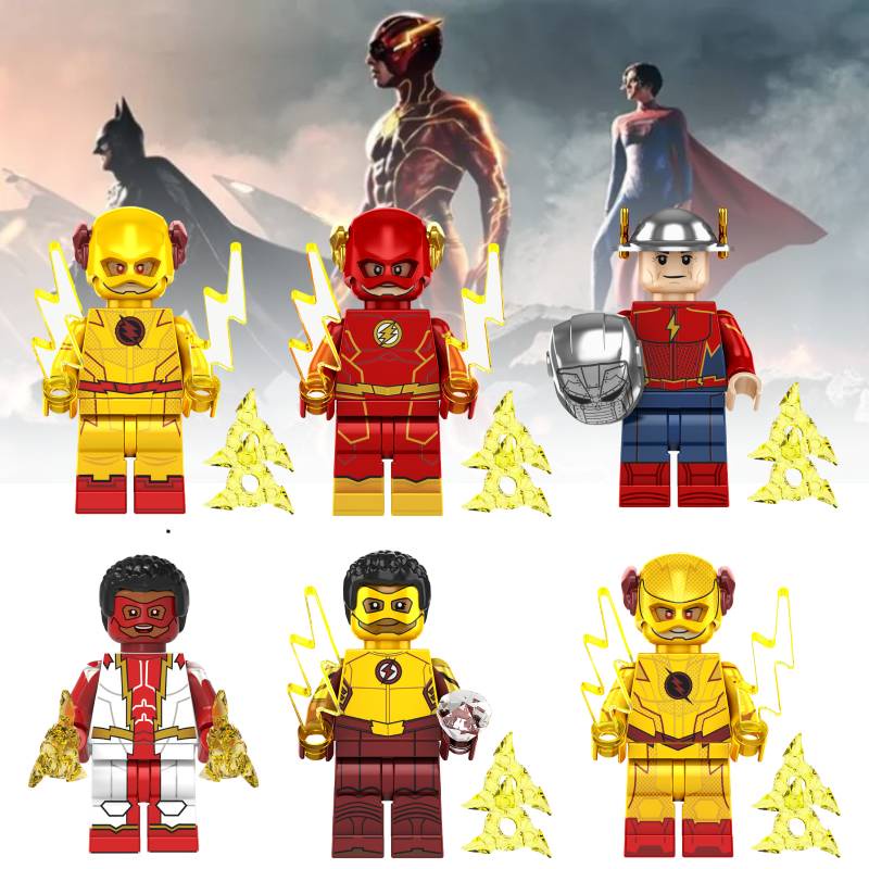 Kf6191 Super Justice League Dc Flashman Wally West Building Block For ...