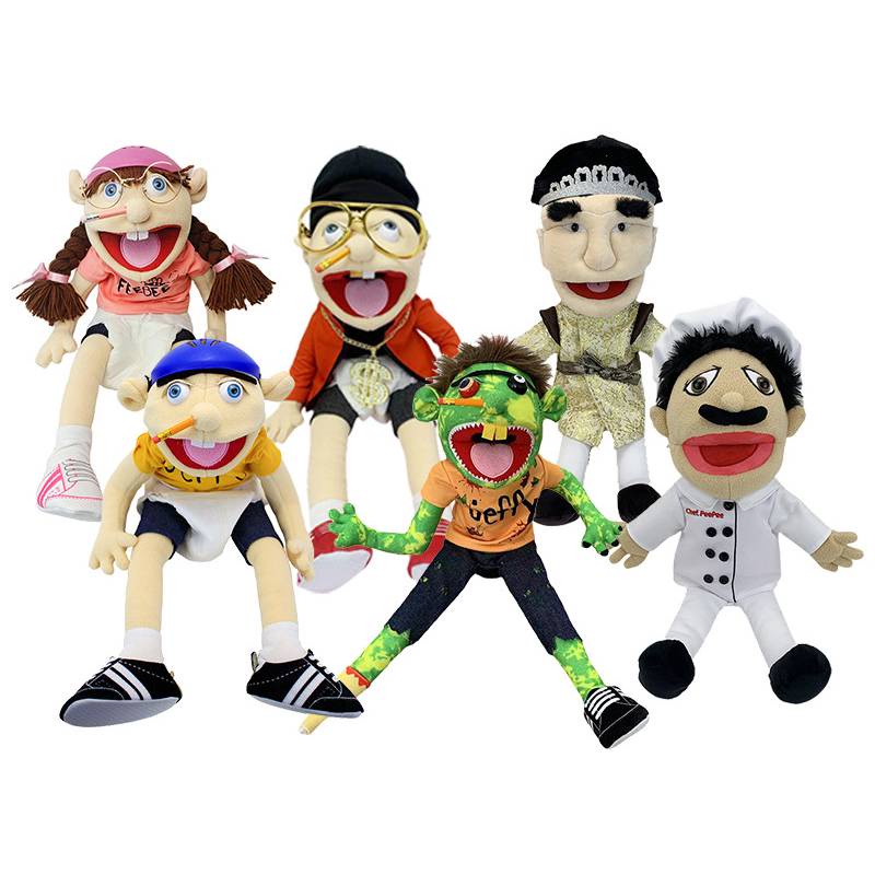 Chef Zhu's Juniors Cartoon Hand Puppet Plush For Early Kids' Learning ...