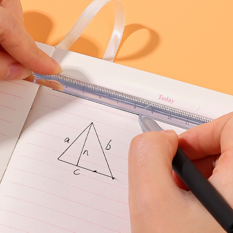 15 / 20cm Student Drawing Straightedge Plastic Student Measuring Tools ...