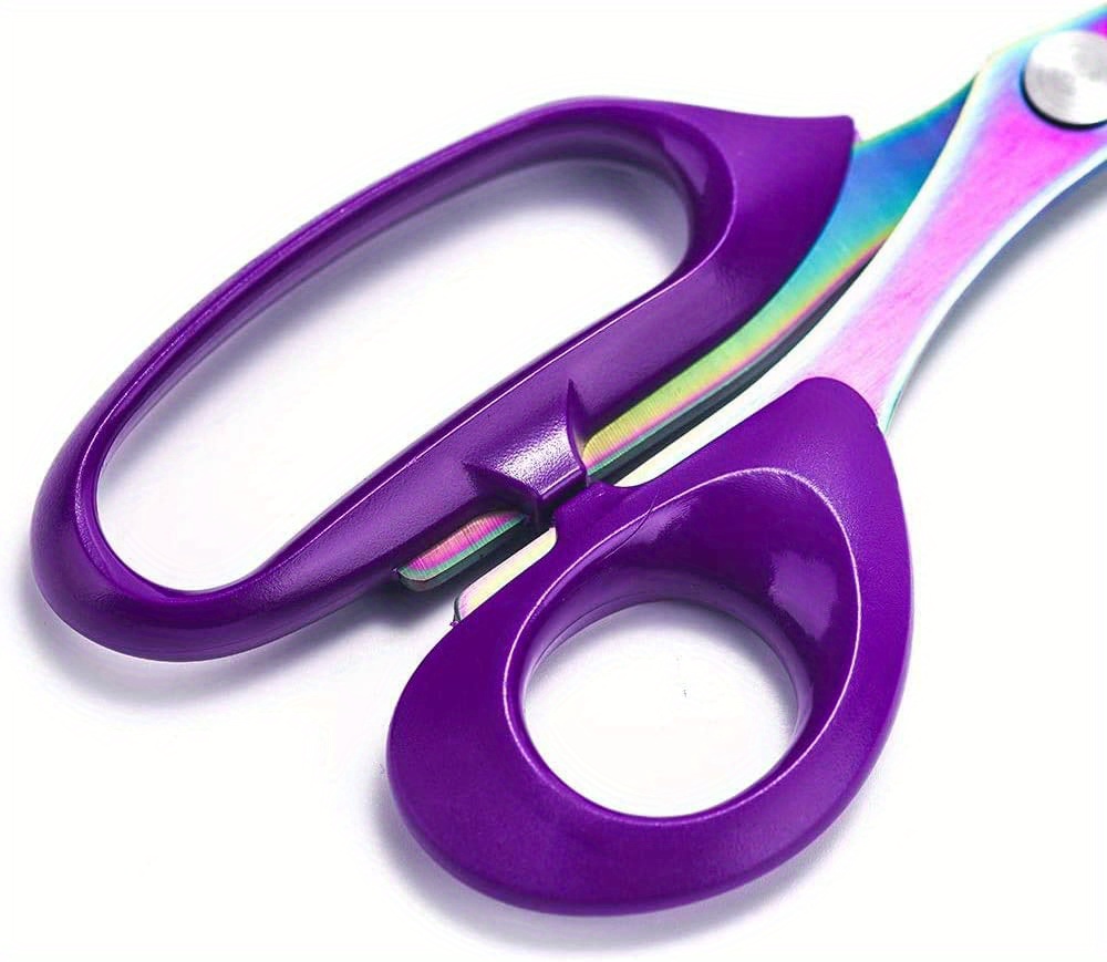 Sewing Scissors Extra Sharp Sewing Scissors Heavy Duty Titanium Coating ...