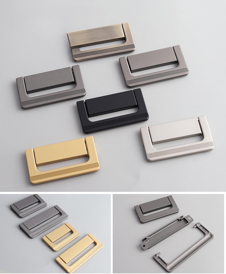 New Sliding Door Drawer Bedside Cabinet Concealed Flat Handles Tatami ...