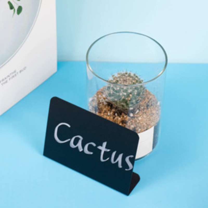 L-shaped Erasable Blackboard / Birthday Wedding Party Table Display ...