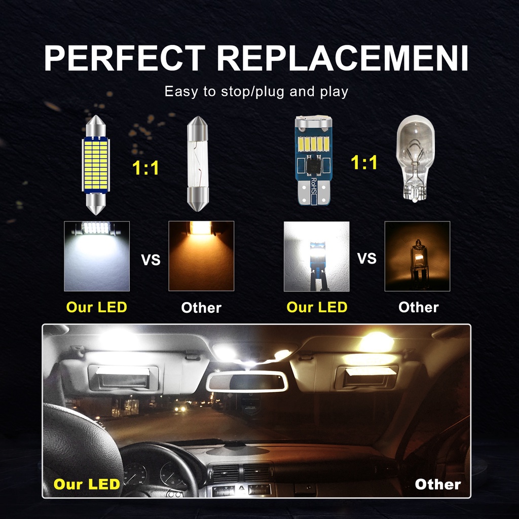 LupuAuto Car Interior light For Toyota Fortuner MK1 MK2 2005-2022 ...