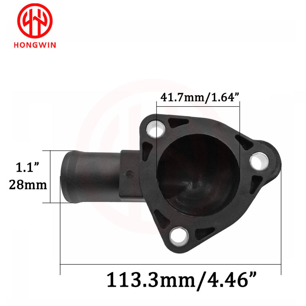 HONGWIN Water Inlet Pipe Coolant Thermostat Housing OEM: 13049-4M500 ...