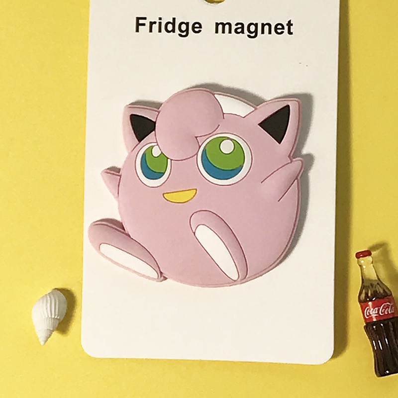 Pokemon Silicone Three-dimensional Pikachu Refrigerator Magnet Anime ...
