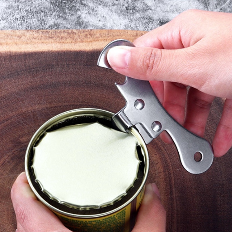 【COD】Stainless Steel Manual Can Opener Portab Comfort Good Grip Tin Jar ...