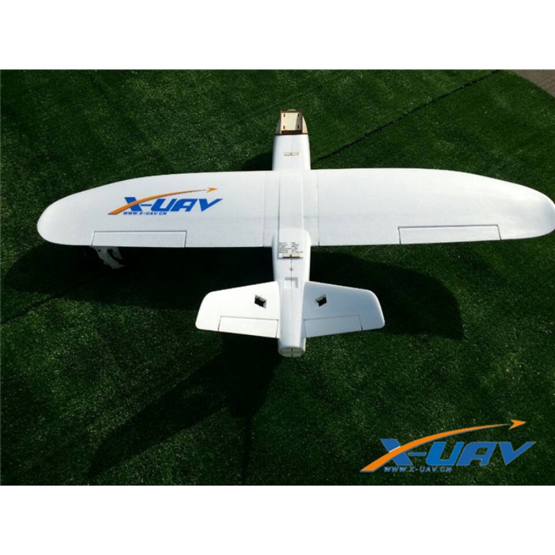 X-uav Mini Talon EPO 1300mm Wingspan V-tail FPV RC Model Radio Remote ...