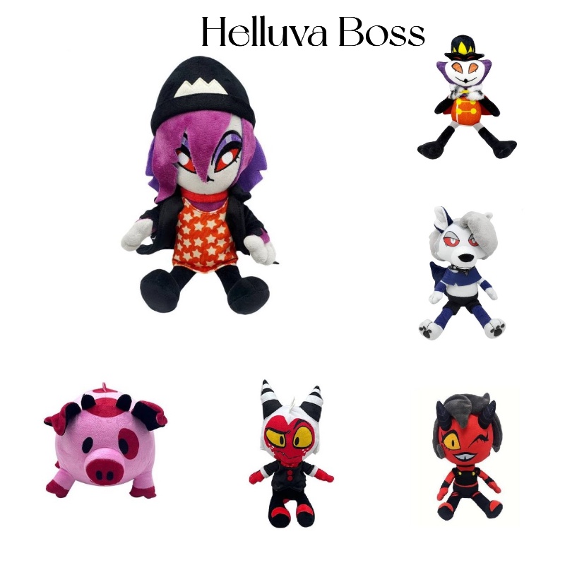 Helluva Plush Boss Doll Soft And Fluffy Toy With No Cartoon Or Anime ...