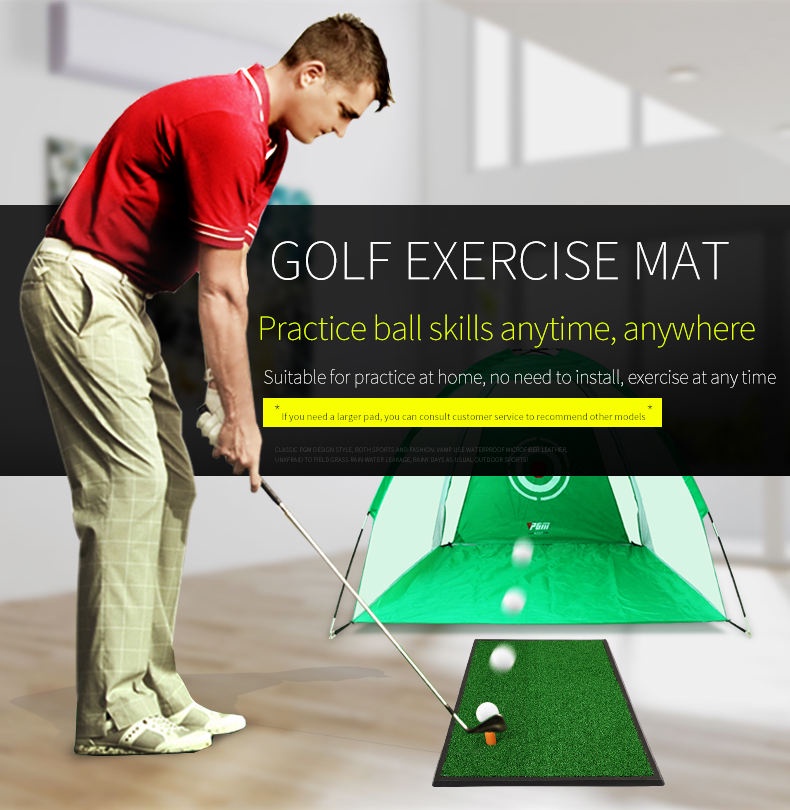 PGM Golf Putter Pad Hitting Pad Golf Carpet Golf Hitting Pad Swing Pad ...