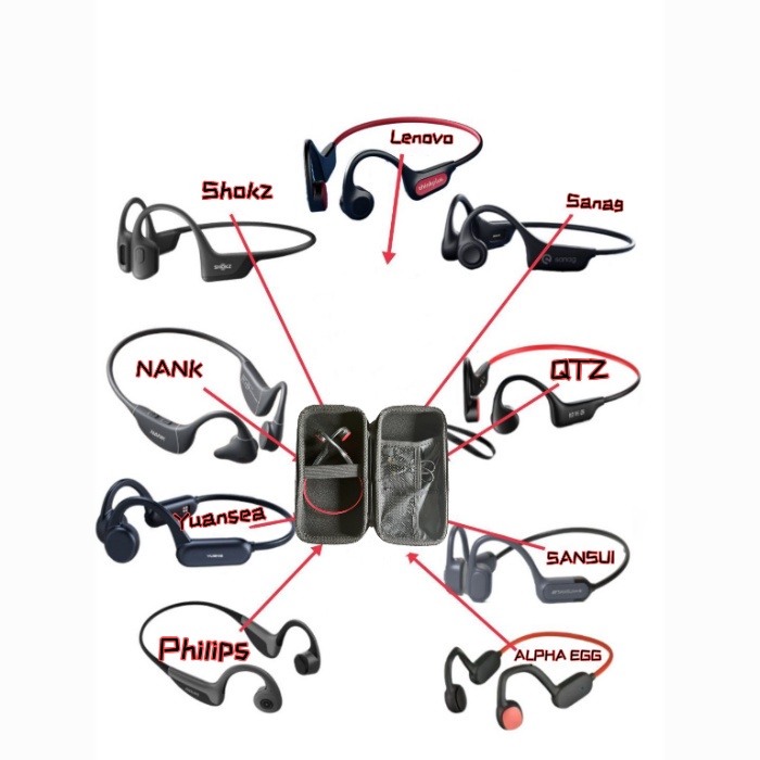 【Fast Shipment】For Lenovo XE06 Bone Conduction Headphones Case Cartoon ...