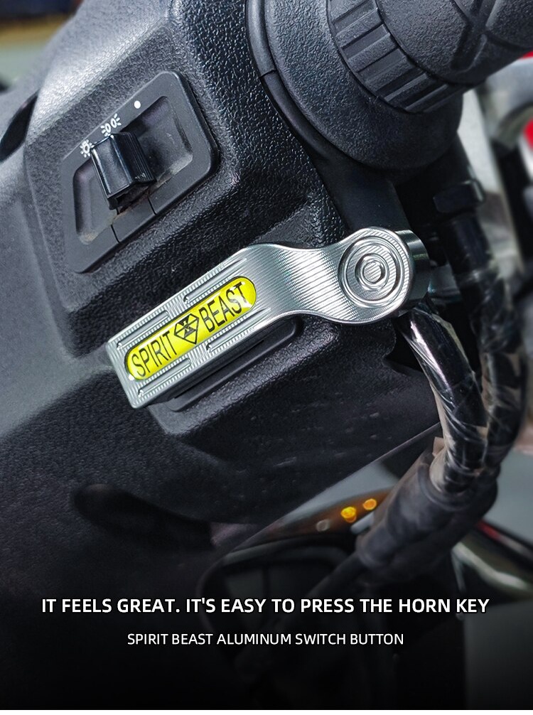 Spirit Beast Motorcycle Switch Button Cover Horn Button Shell Extension ...
