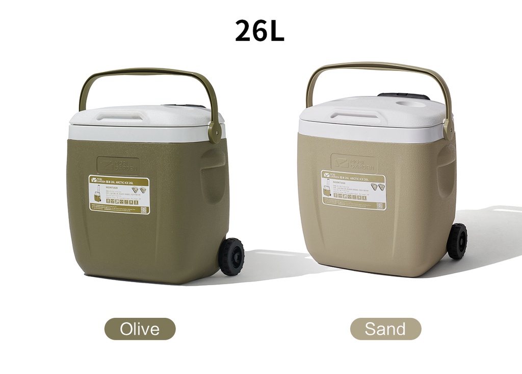 MOBI GARDEN Camping Cooler Box Ice Box Food&Drink Portable Outdoor ...