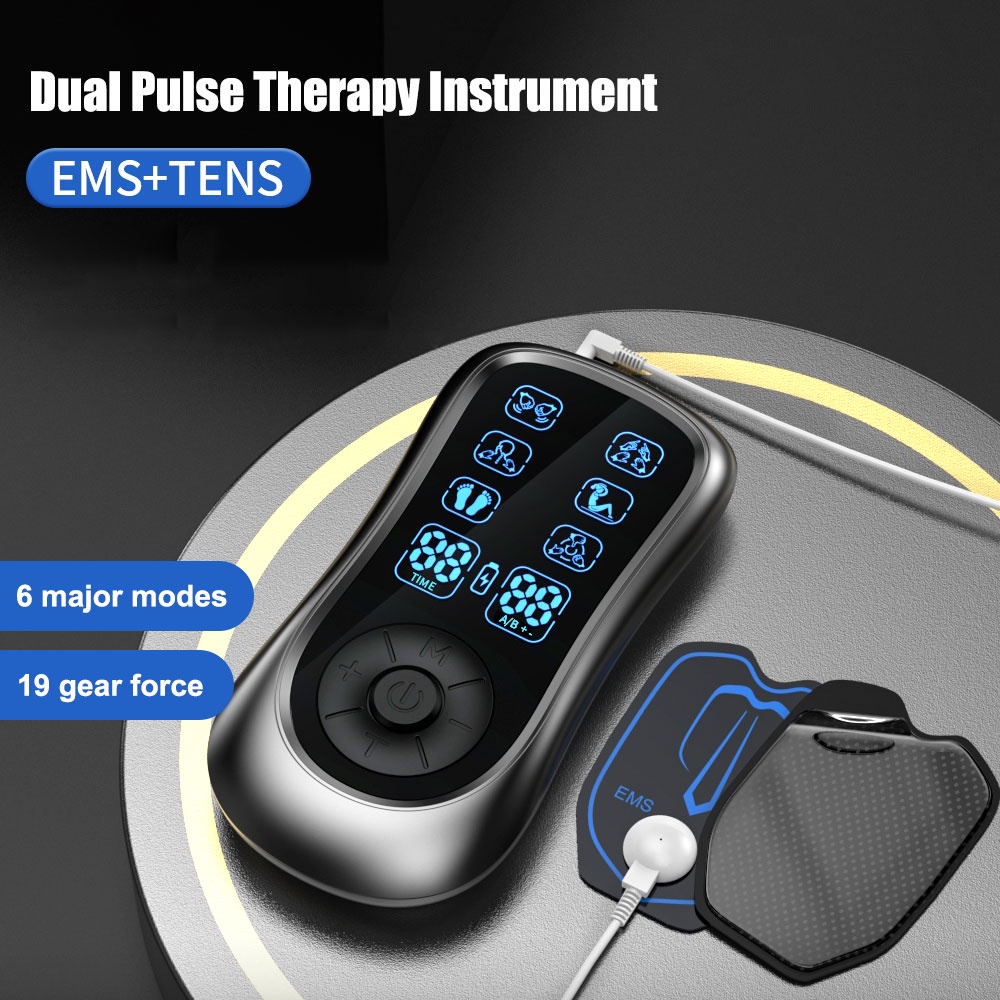 New Rechargeable Tens Unit Muscle Stimulator Pain Relief EMS Electric ...