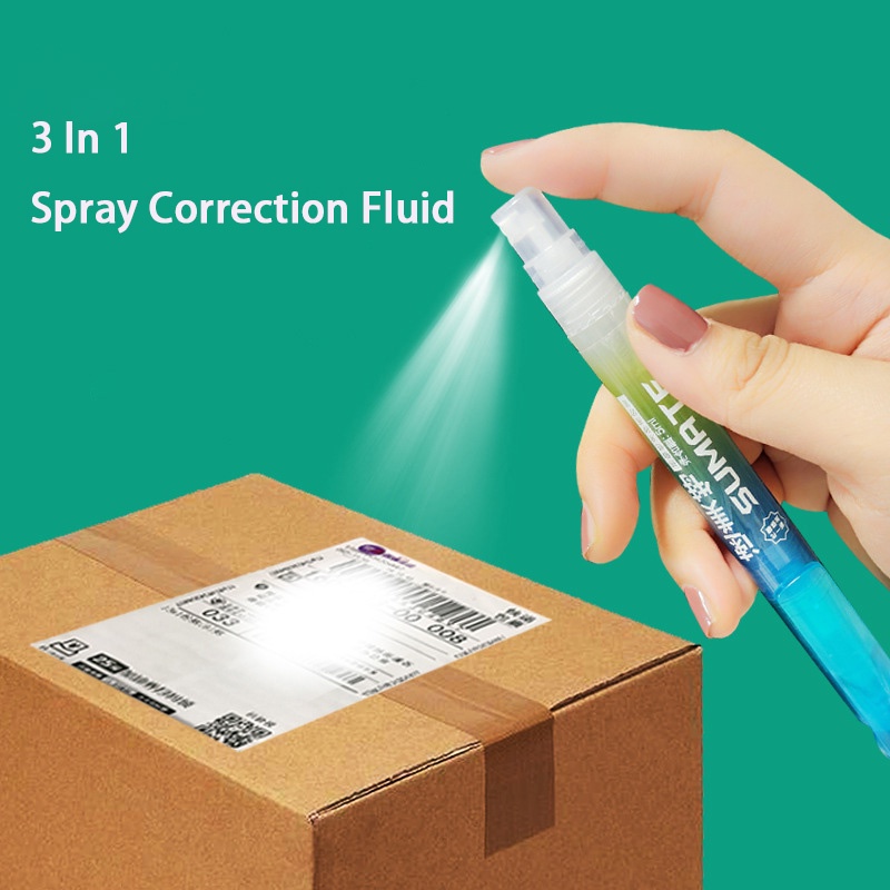 Express Logistics Information Privacy Smear Spray Type Correction Fluid ...