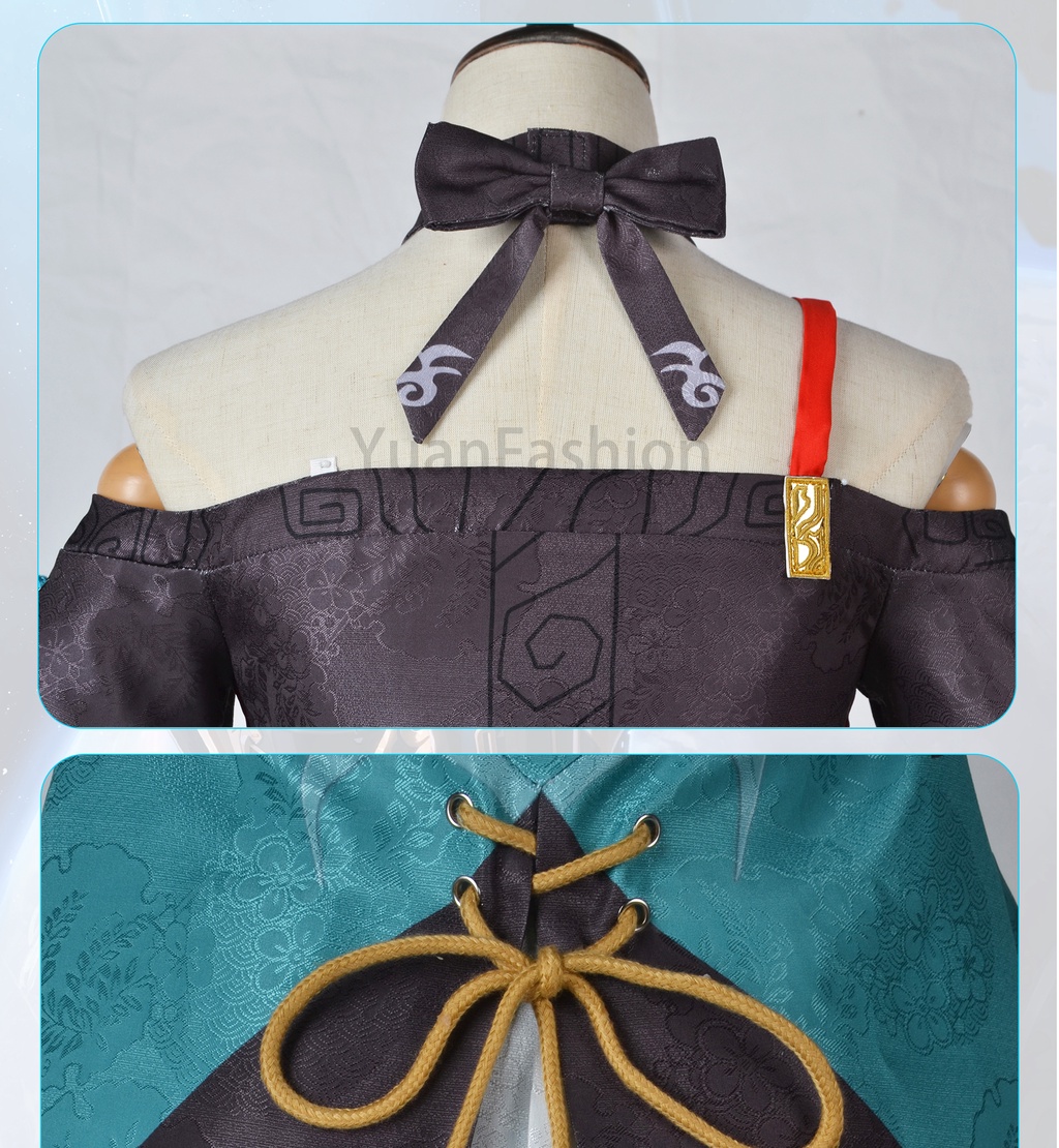 [Ready Stock] Honkai Star Rail Qingque cos clothing Anime game women's ...
