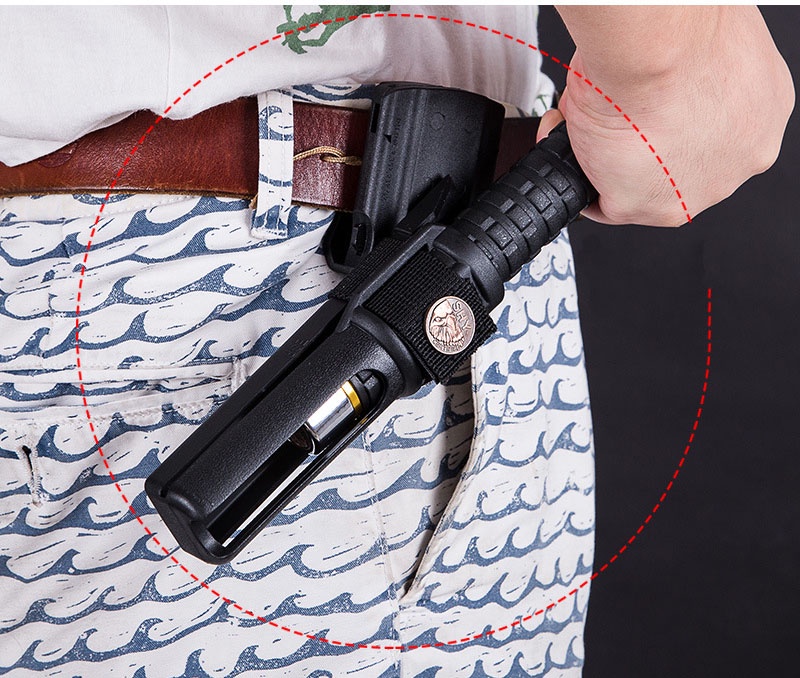 LUC Universal Duty Mechanical Baton Quick Pull Set Can Rotate 360 ...