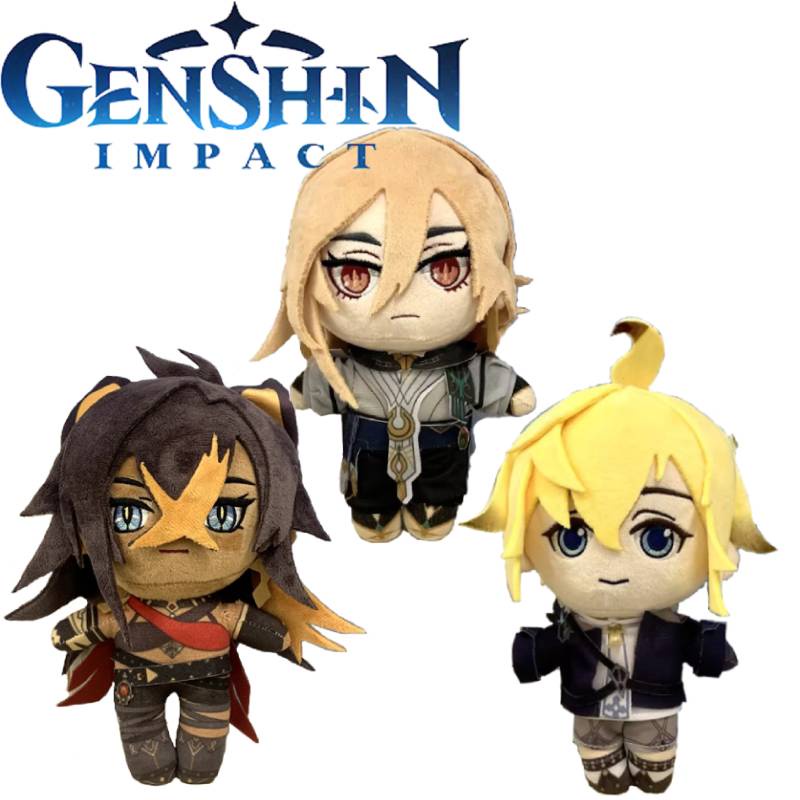 Genshin Impact Kaveh Mika Dehya Stuffed Doll Soft Plush Toy Birthday ...