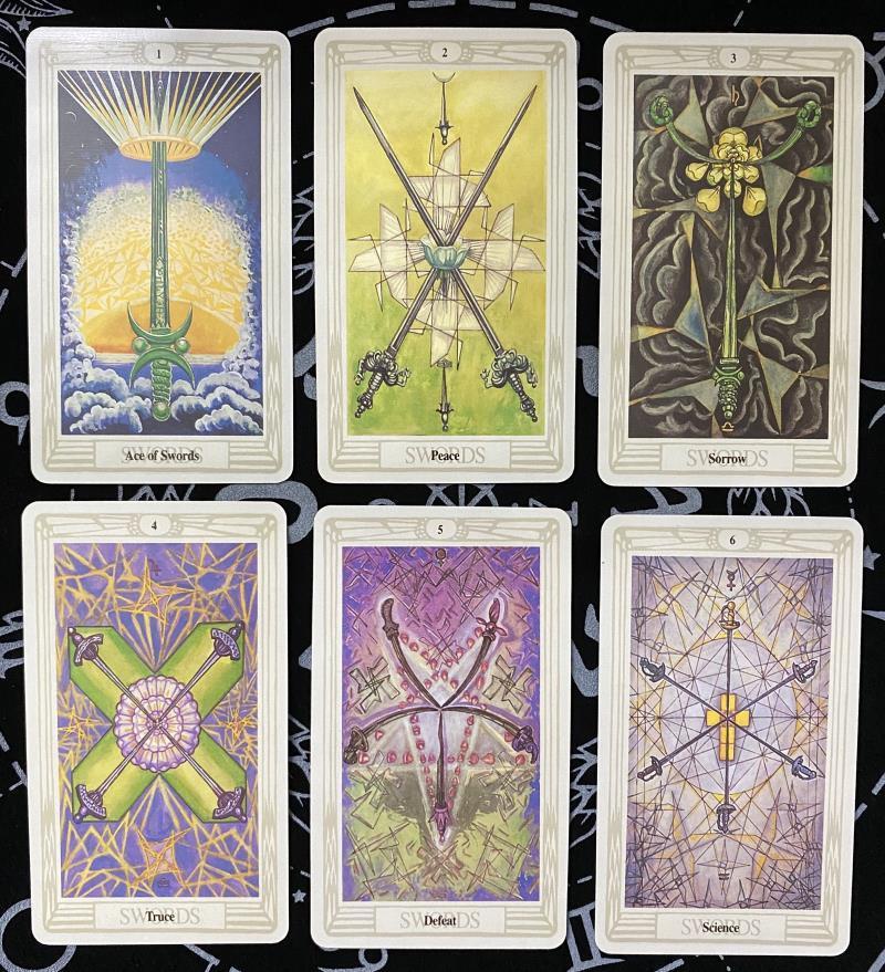 Alester crowley thoth Tarot deck Cards | Shopee Philippines