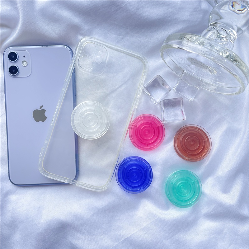 Foldable Stretch Grip Tok Phone Holder Socket Finger Ring Talk Support ...