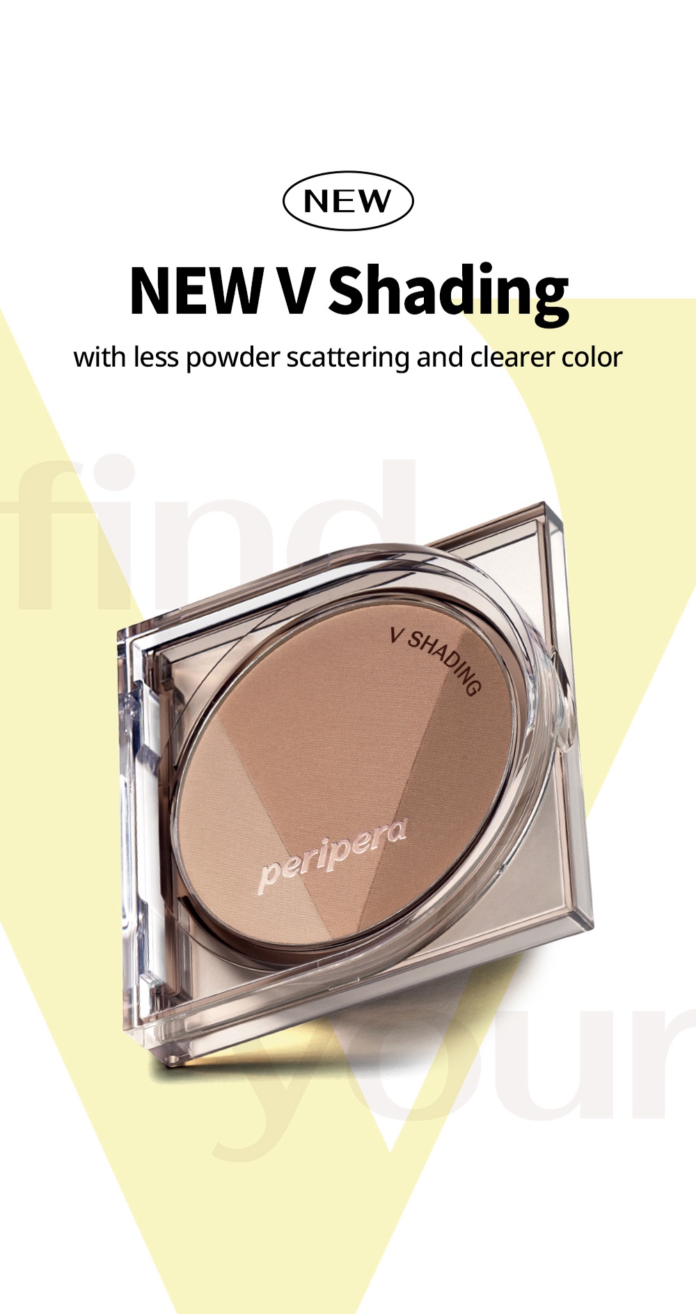 [Peripera] Ink V Shading 9.5g | Contour powder, Contour Palette ...
