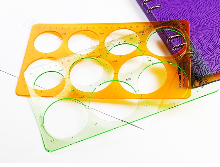 Angel Mark Cartography Drawing Template Ruler Plastic Stencil Ruler ...