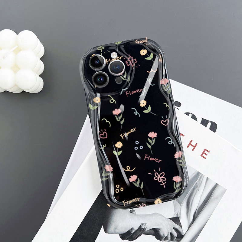 YBD Cute Wave Phone Case for Vivo Y02 Y02A Y02T V2254 Small Fresh ...