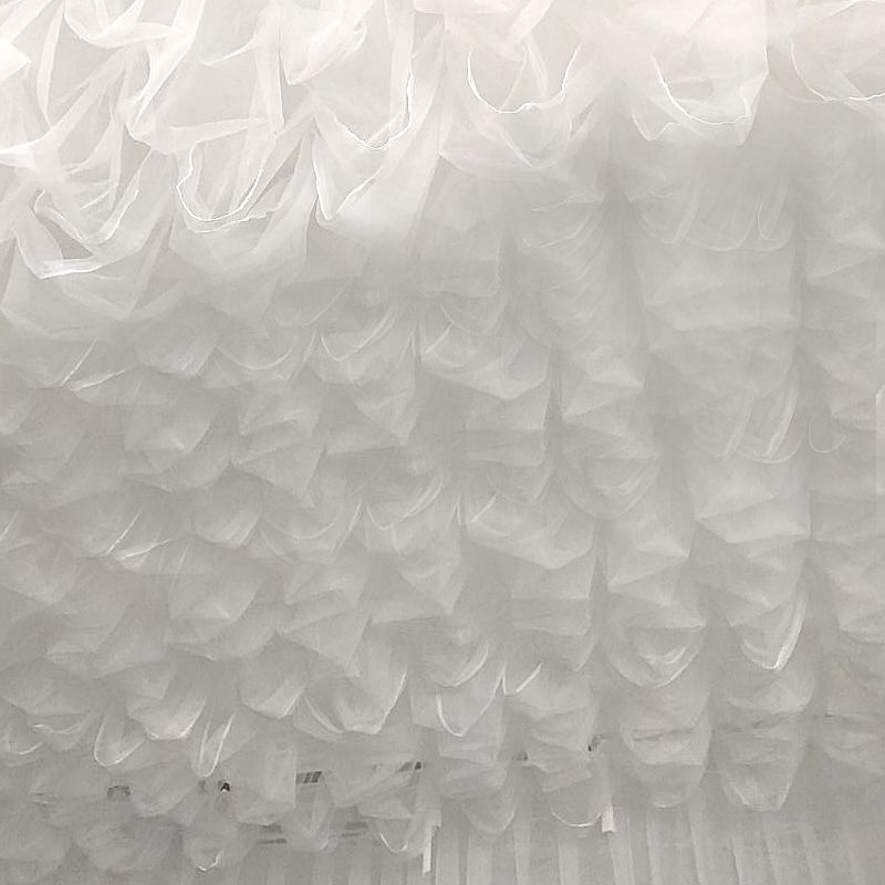 Suspended Ceiling Sheer Cloud Top Yarn Wedding Celebration Gauze ...