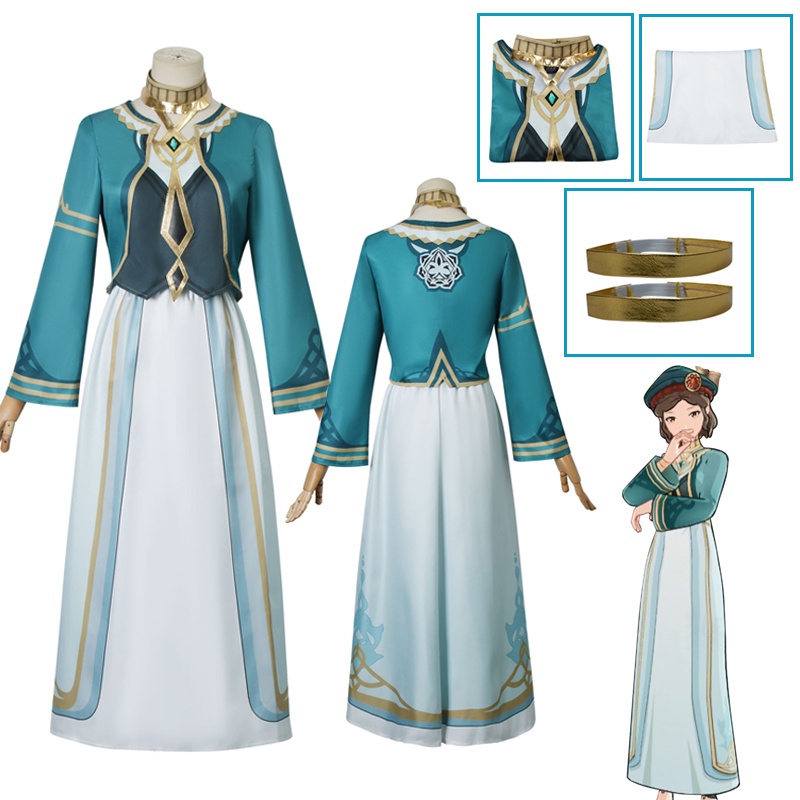 Game Genshin impact The Akademiya Uniform Cosplay Man Woman Costume Wig ...