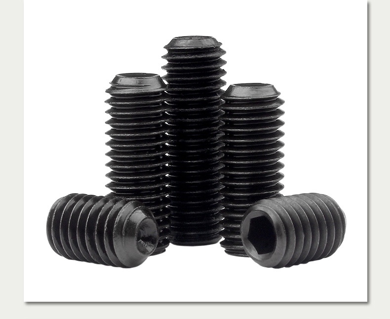 M4 M5 M6 12.9 Grade Carbon Steel Hex Hexagon Socket Cup Point Set Screw ...